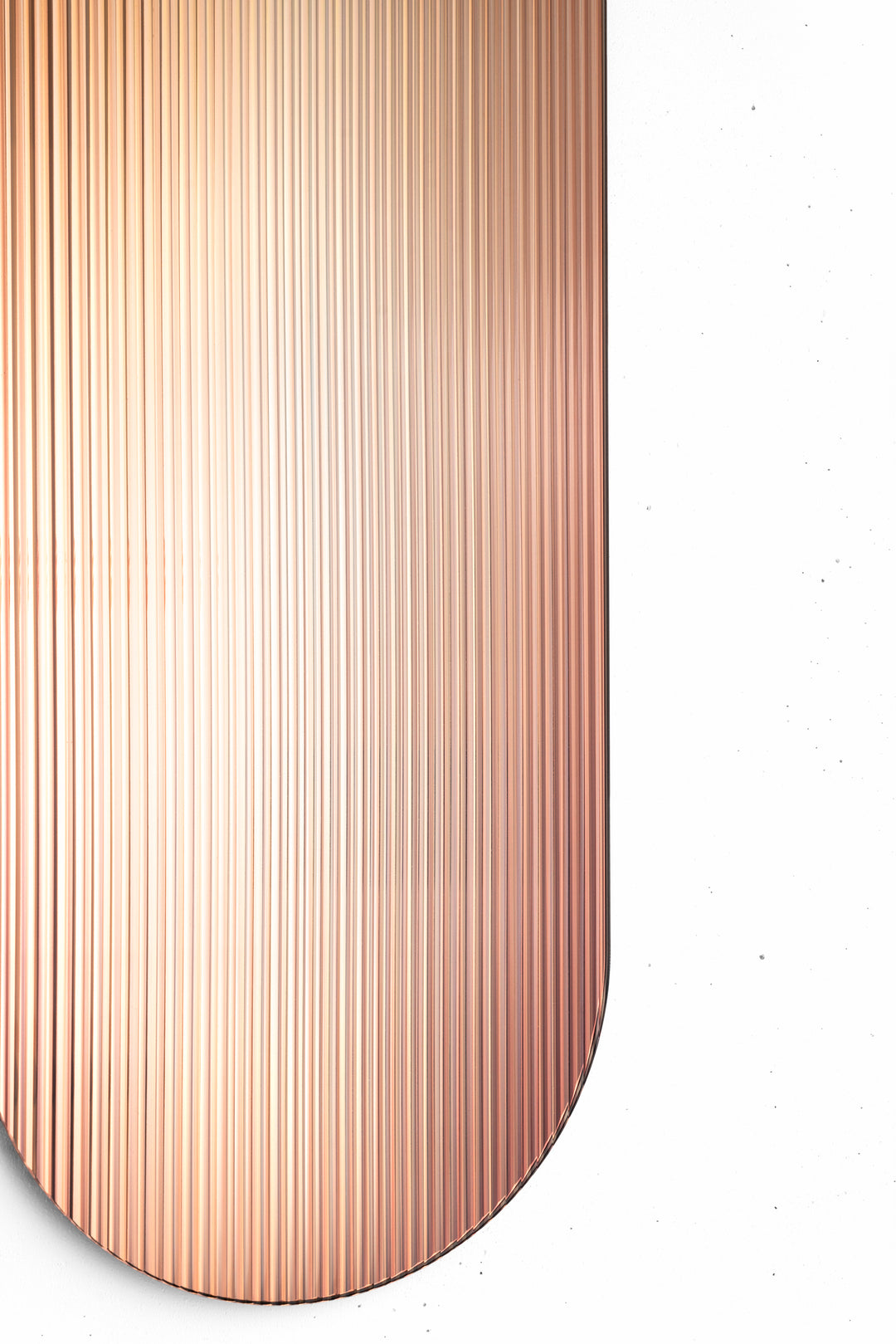 Metal Shift Copper Reflective Art Panel by Rive Roshan – Form Editions