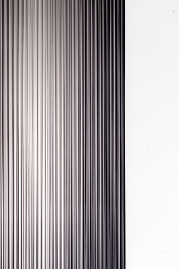 Metal Shift Iron Reflective Art Panel by Rive Roshan – Form Editions